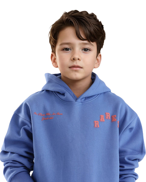Rare Ones Kids Linto Blue Cotton Poly Full Sleeve HD Print And Towel E